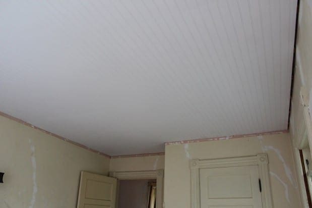 Teen Bedroom Day 5: Ceiling Finish Work and Paint Prep - Blake Hill House