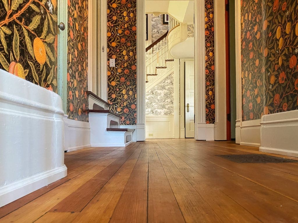 The Front Entry: Shoe Molding – Blake Hill House
