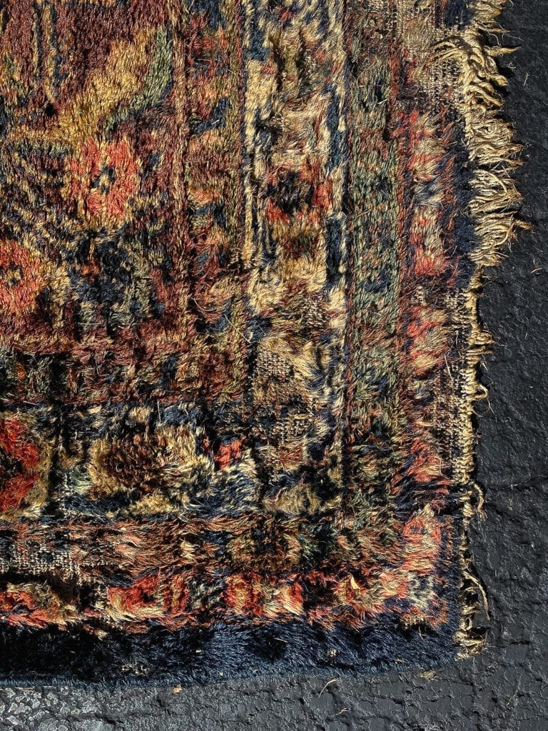 Cleaning a Vintage Rug: ORC Week Two - Blake Hill House