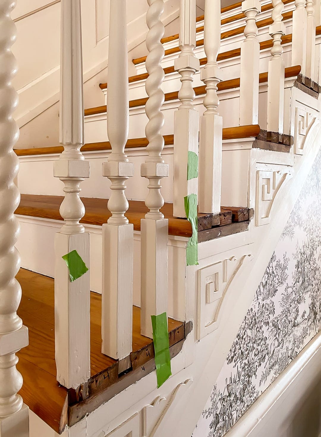 Grand Staircase Restoration Update - Blake Hill House
