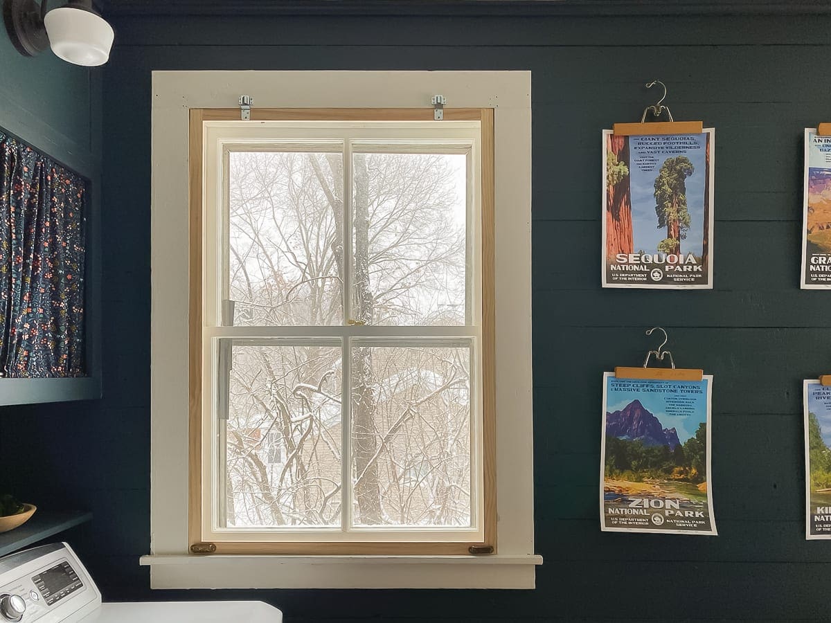 Building Interior Storm Windows - Blake Hill House