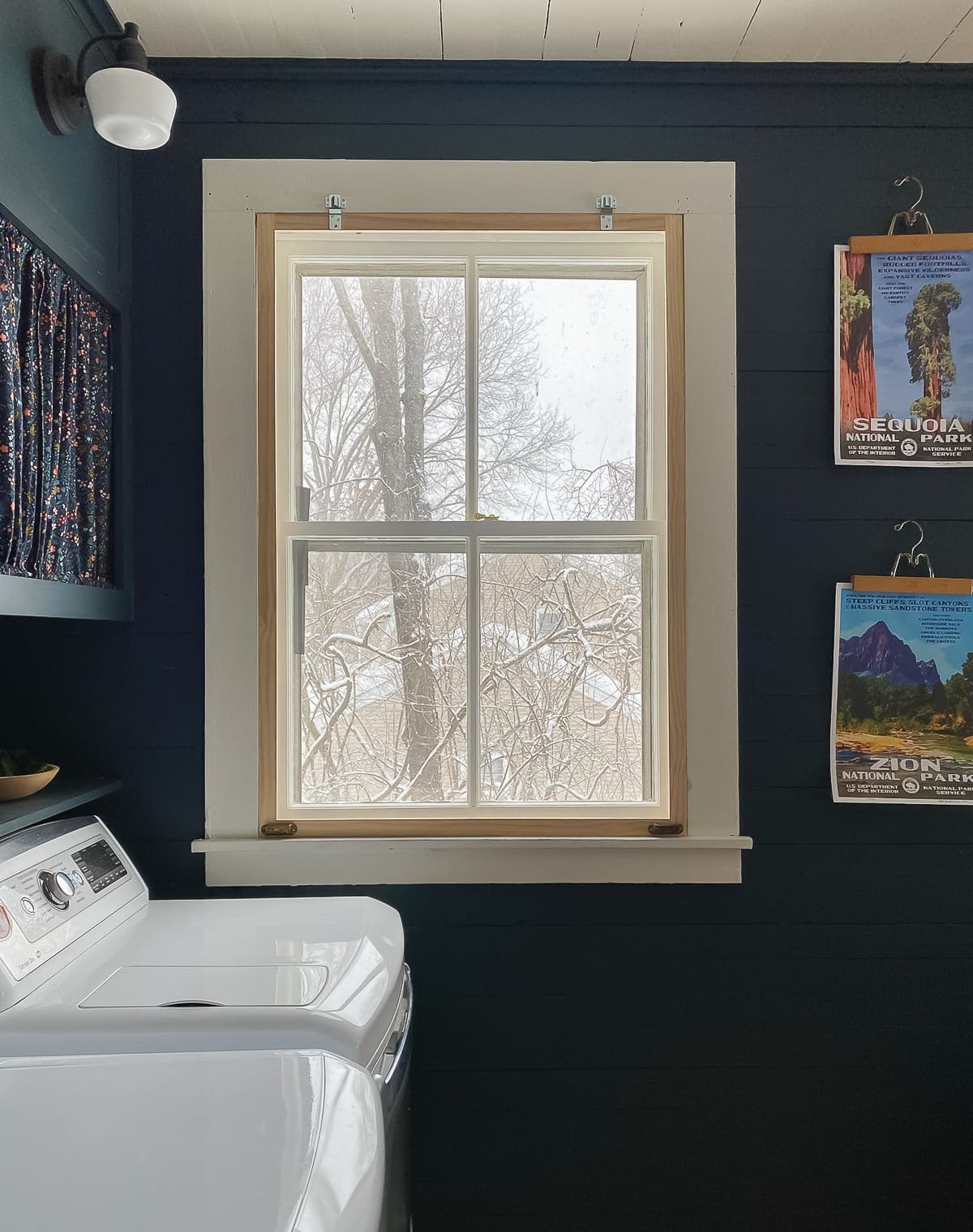 Building Interior Storm Windows - Blake Hill House